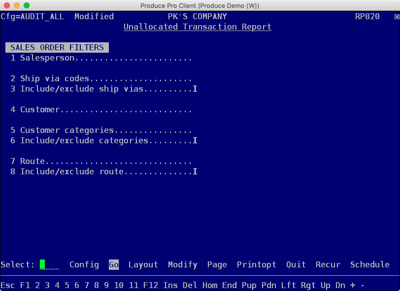 Salesperson — To focus on transactions associated with a particular ...