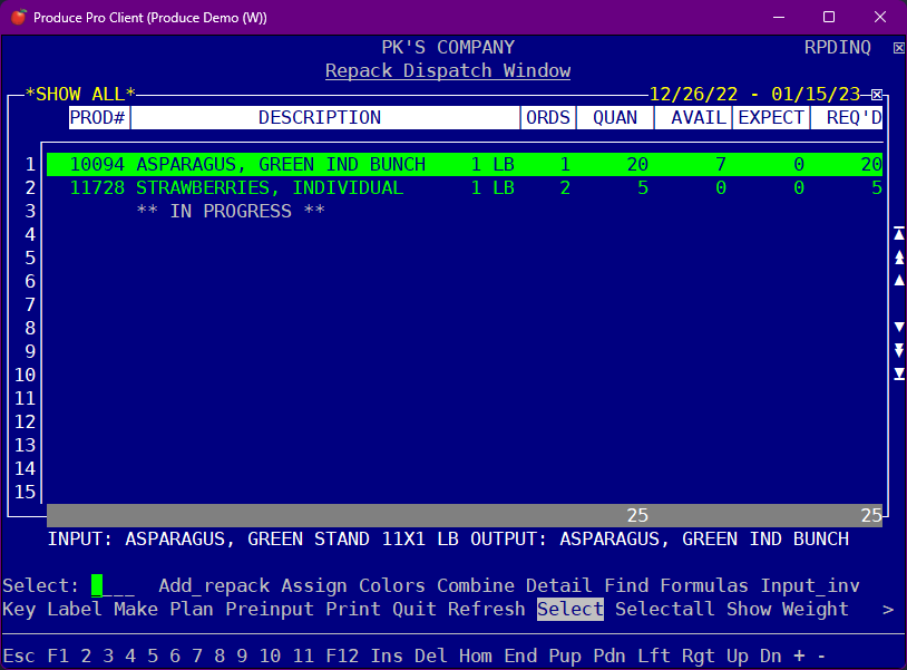 Finding out more information about demand
