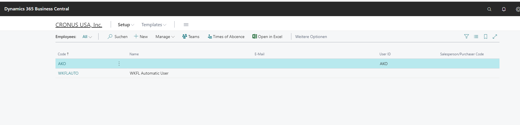 AAW - Manage teams and employees