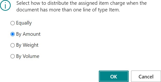 QRG - Process a purchase order using item charges