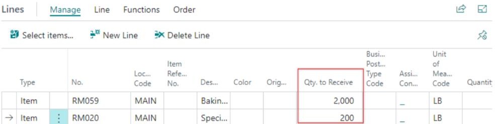QRG - Receive a purchase order and undo receipt