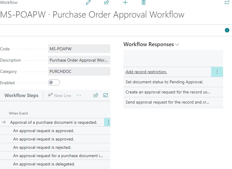 QRG - Setup and process a purchase approval