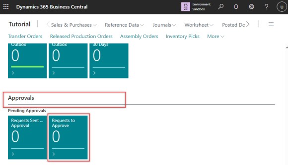 QRG - Setup and process a purchase approval